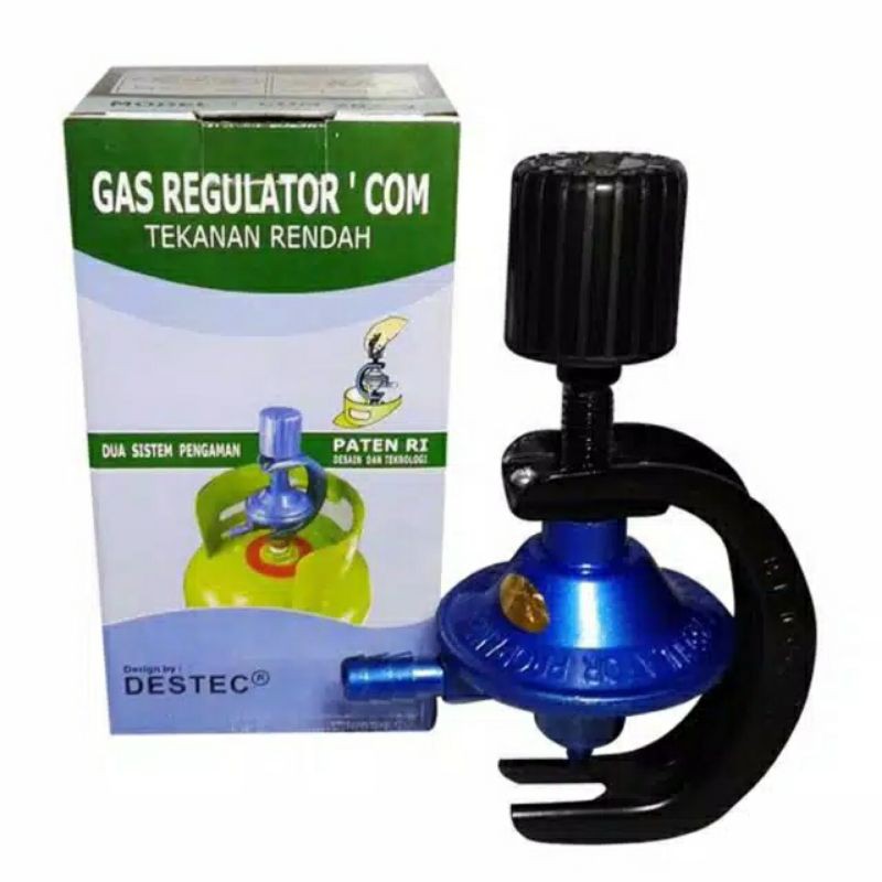 Jual REGULATOR KOMPOR GAS ELPIJI DESTEC COM-U12RM TEKANAN RENDAH ...