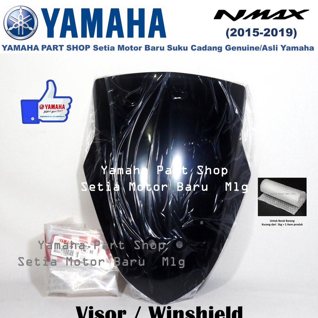 Jual Visor Winshield Tameng Nmax Lama N Max Old 2DP Asli Yamaha Setia ...