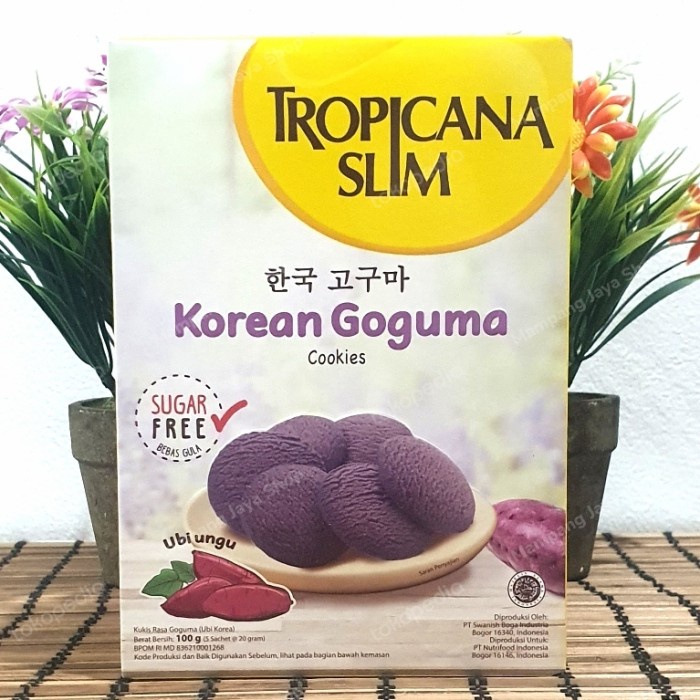 Jual KERING-KUE- TROPICANA SLIM KOREAN GOGUMA COOKIES (1 BOX - 5 SACHET ...