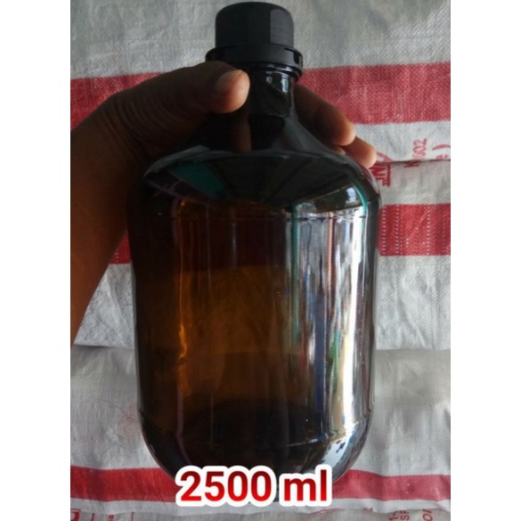 Jual Botol kaca Coklat 2,5 Liter | Shopee Indonesia