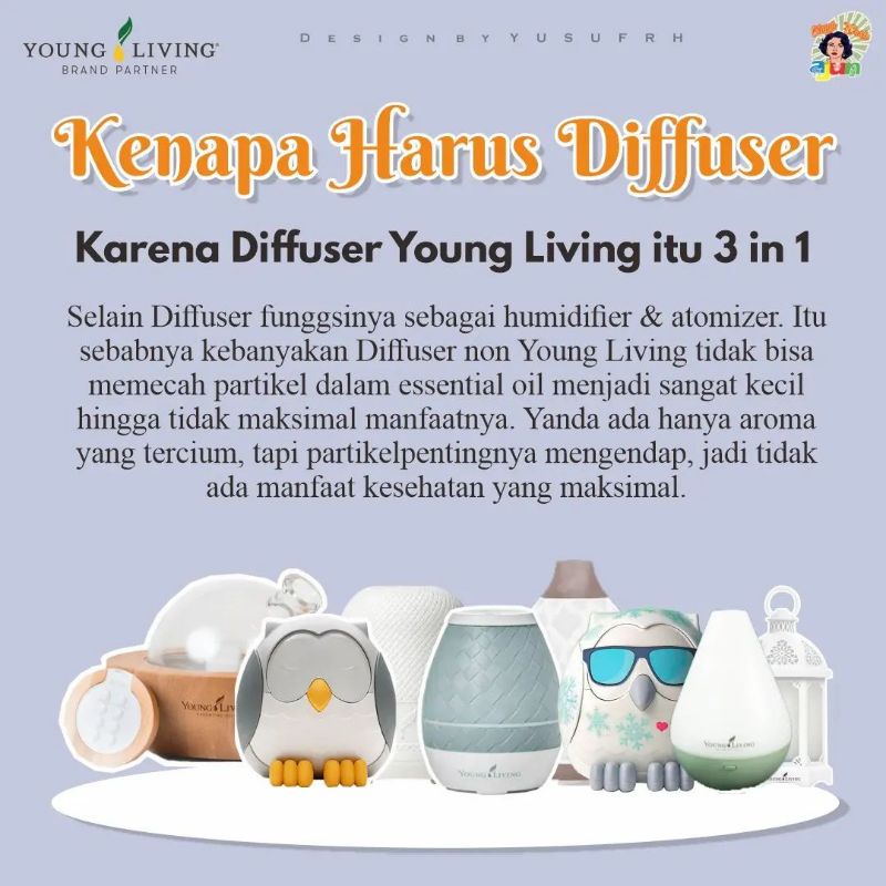 Harga diffuser young living store
