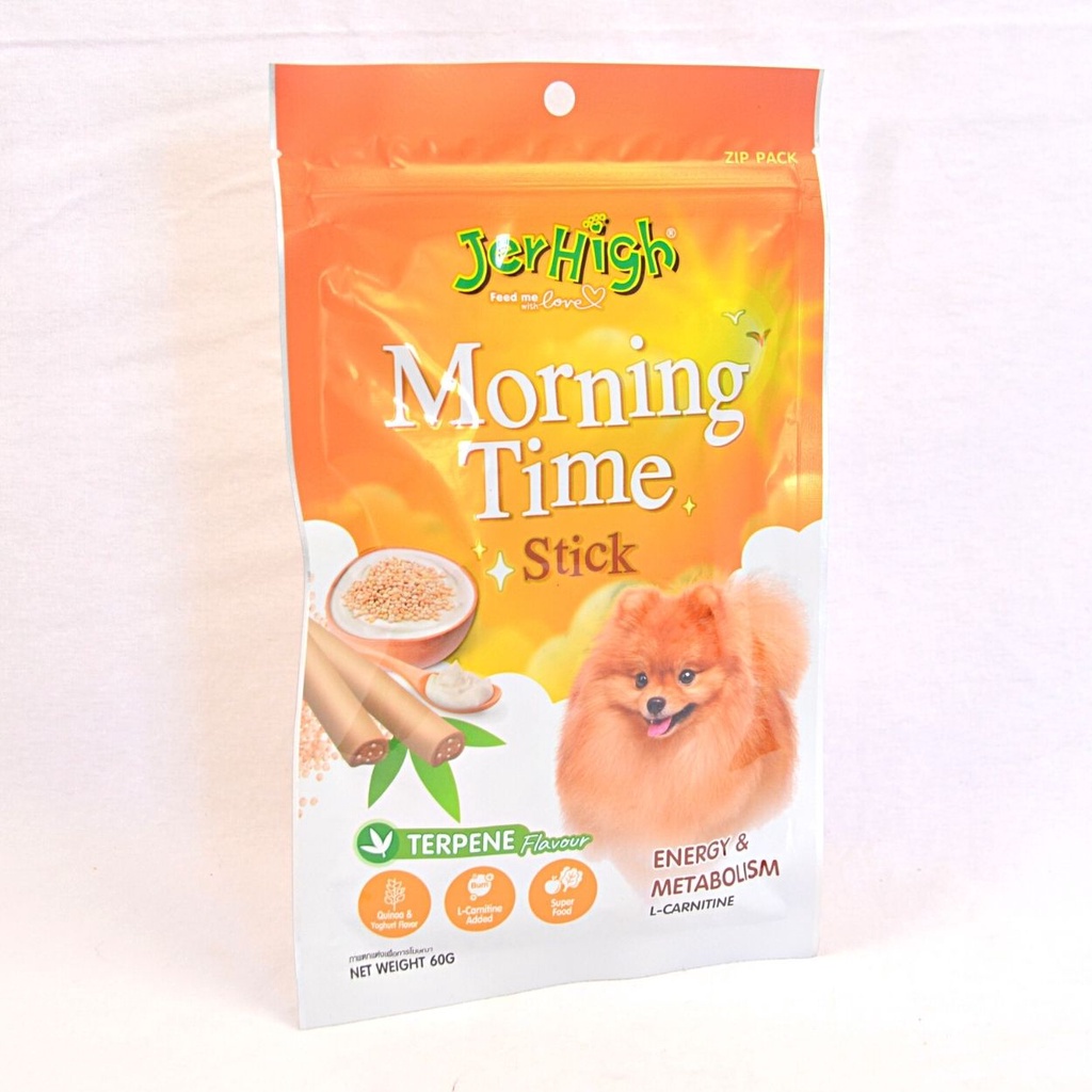 Jual JERHIGH Snack Anjing Morning Time Stick 60gr | Shopee Indonesia