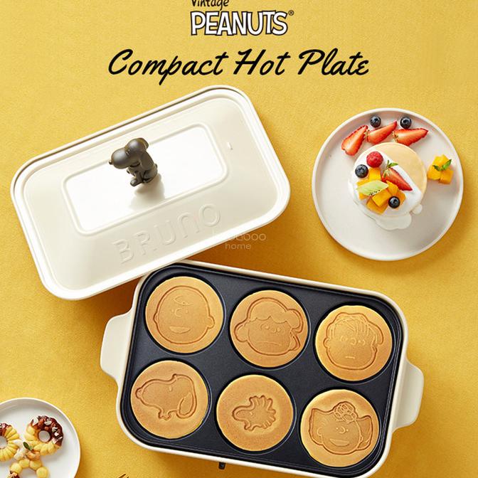 Jual Bruno x Snoopy Compact Hotplate | Shopee Indonesia