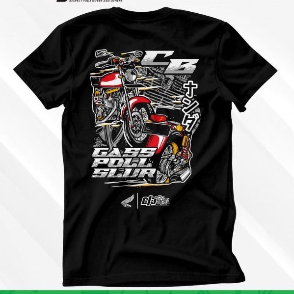 Jual KAOS HONDA CB RAIDER GASS POLL SLUR / HONDA GANK / ZONA CB NYEBE ...