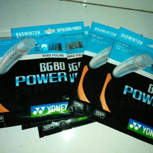 Jual Senar Yonex BG80 Power / BG 80 Senar Raket Badminton Original | Shopee Indonesia