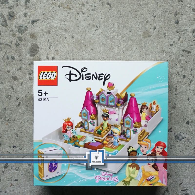 Jual LEGO Disney Princess 43193 Ariel Belle Cinderella Tiana Storybook ... Jual LEGO Disney Princess 43193 Ariel Belle Cinderella Tiana Storybook ...