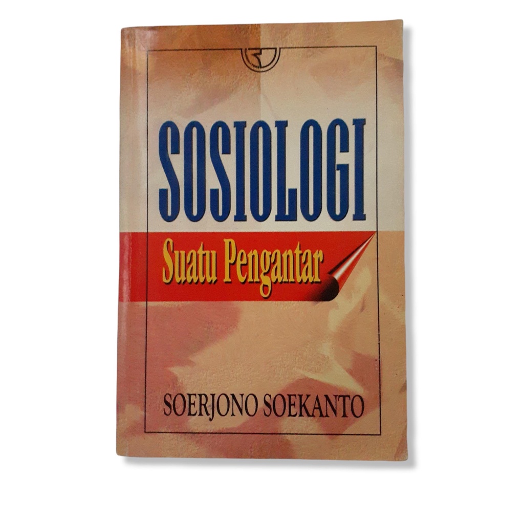 Jual Buku Sosiologi Suatu Pengantar - Soerjono Soekanto Original ...