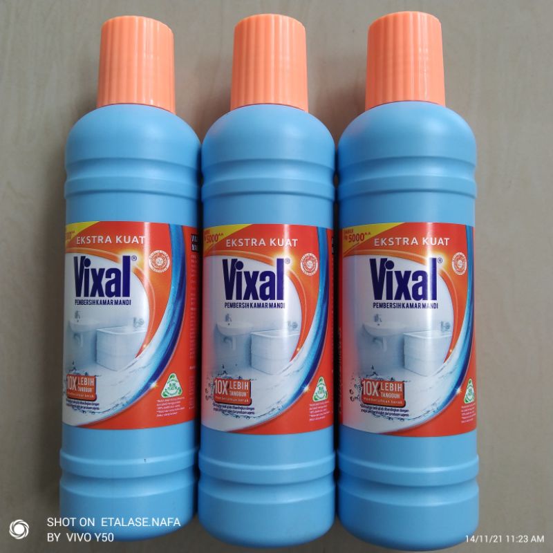 Jual VIXAL PEMBERSIH KAMAR MANDI 175 ML | Shopee Indonesia