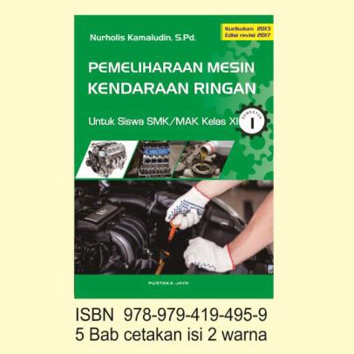 Jual Buku Pemeliharaan Mesin Kendaraan Ringan SMK/MAK Kelas XI Semester ...