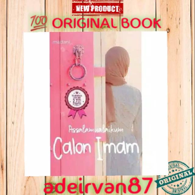 Jual Novel Assalamualaikum Calon Imam BY madani ( ORIGINAL BOOK) FREE ...