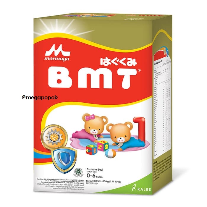 Jual BMT 1 Gold Usia 0-6 Bulan 800gr/megapopok | Shopee Indonesia