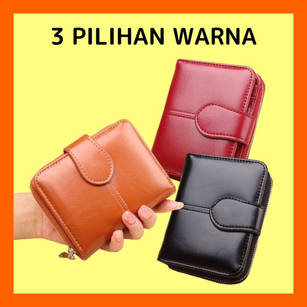 Jual DOMPET KECIL WANITA KULIT PREMIUM BRANDED FASHION KOREA BATAM ...