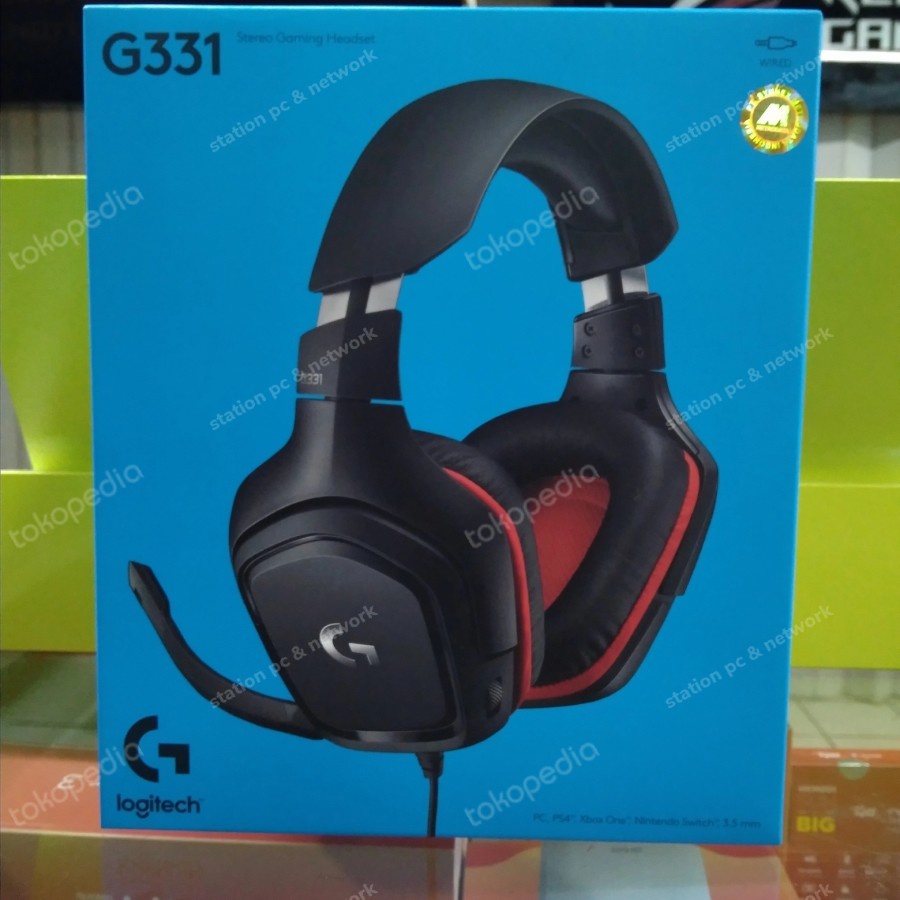 Jual headset gaming logitech g331 original | Shopee Indonesia