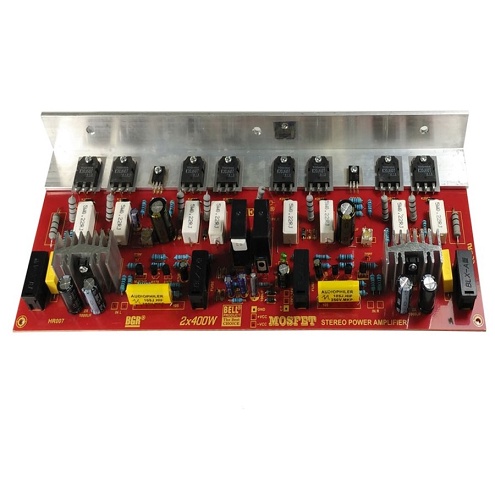 Jual Kit PA. Mosfet 2x400W Bell ( 800W RMS ) Power Ampli Amplifier ...