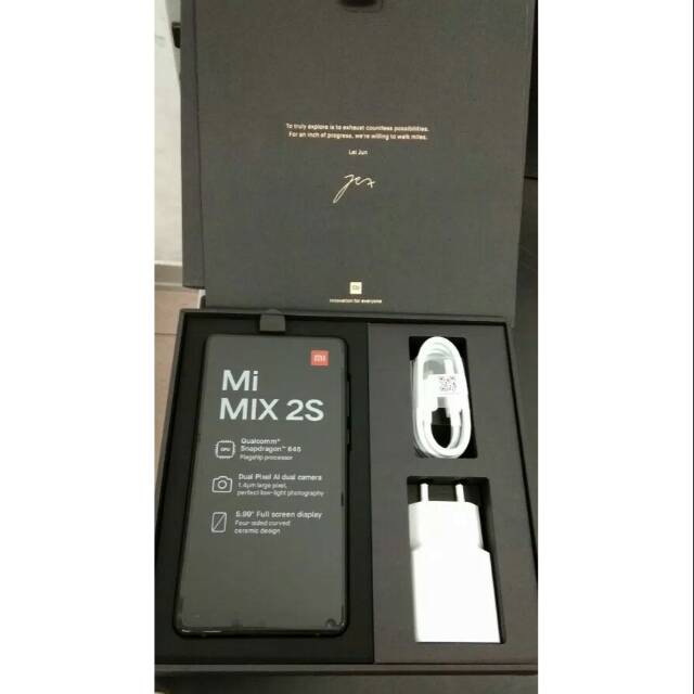 Jual Xiaomi Mi Mix 2S New Global Snapdragon 845 RAM 6GB Internal 128GB | Shopee Indonesia