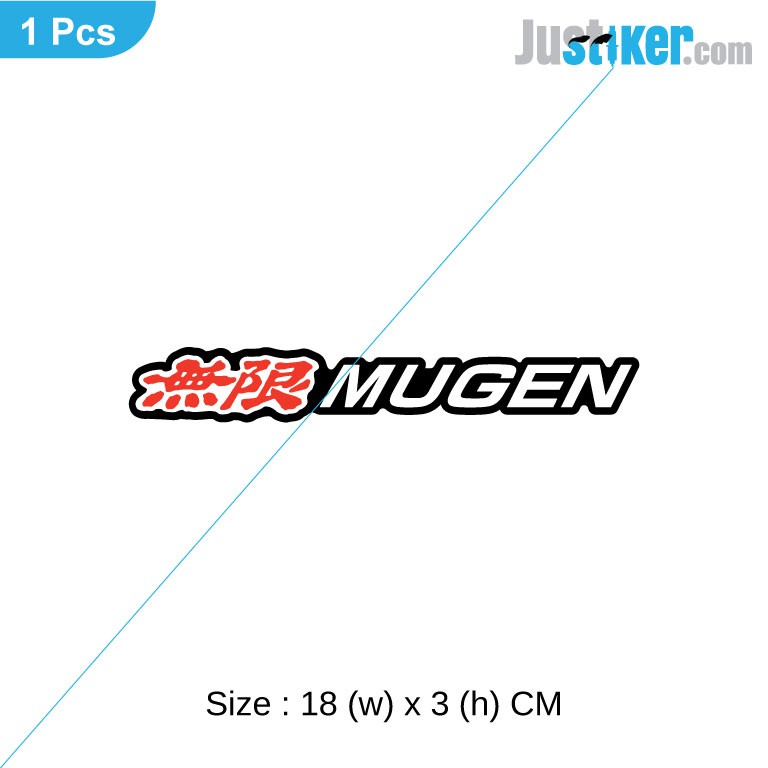Jual Mugen Sticker Logo, Honda Mugen, Sticker Mobil Mugen | Shopee ...