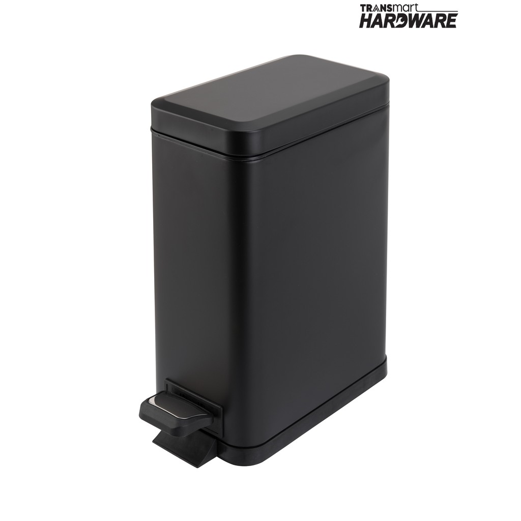 Jual Transmart Hardware Tempat Sampah Injak Hitam 10 L | Shopee Indonesia