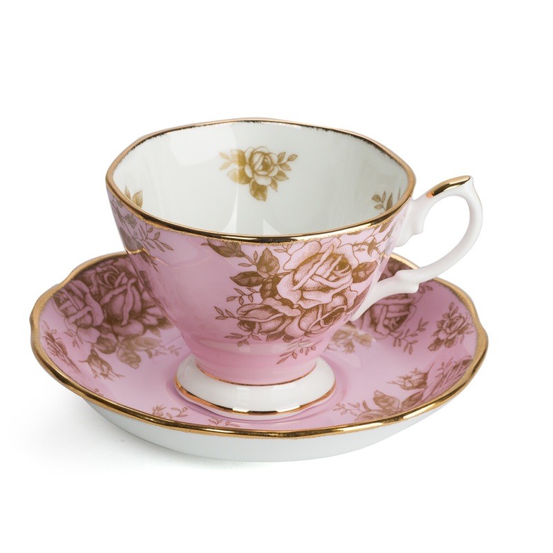 Jual Royal Albert 100 Years Tea Cup & Saucer 1960 Golden Rose cangkir ...