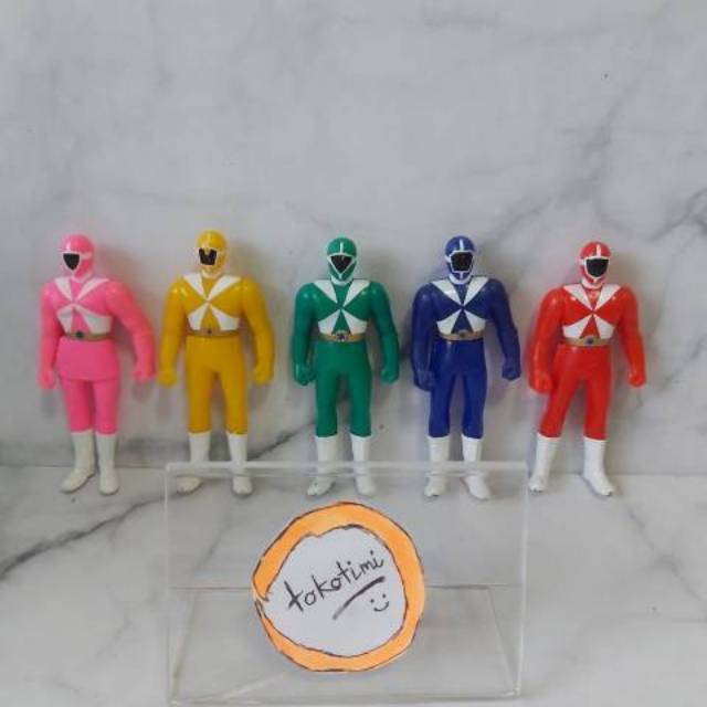 Jual Set Power Rangers Lightspeed Rescue / Gogo V Sentai Vinyl | Shopee ...