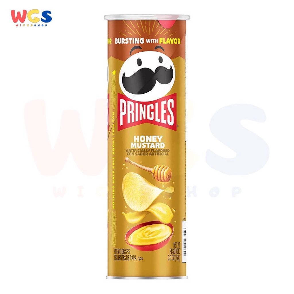 Jual Snacks Pringles Honey Mustard Potato Chips Crisps 5.5oz 158g | Shopee Indonesia
