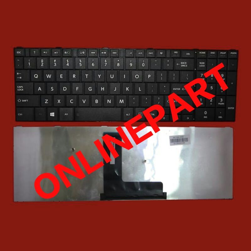 Jual KEYBOARD original TOSHIBA SATELLITE C50-B C50D-B C55-B C55D-B C50A ...