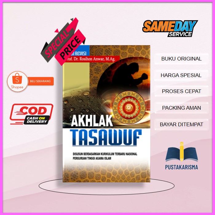 Jual Buku Akhlak Tasawuf Edisi Revisi Penulis Rosihon Anwar Penerbit