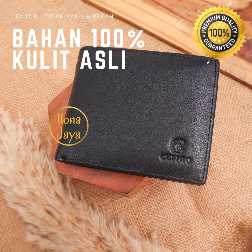 Jual Dompet Kulit Pria Asli Original Murah Pendek Lipat Import Keren ...