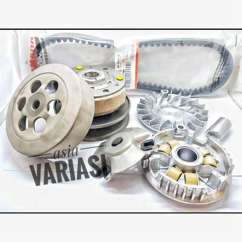 Jual PAKETAN PULLY ASSY KIRIAN FULLSET MIO J POLI PULY PULLY PULI SET ...