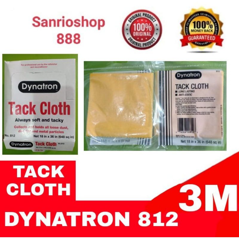 Jual DYNATRON TACK CLOTH 3M PALING MURAH ORYGINAL 812 | Shopee Indonesia