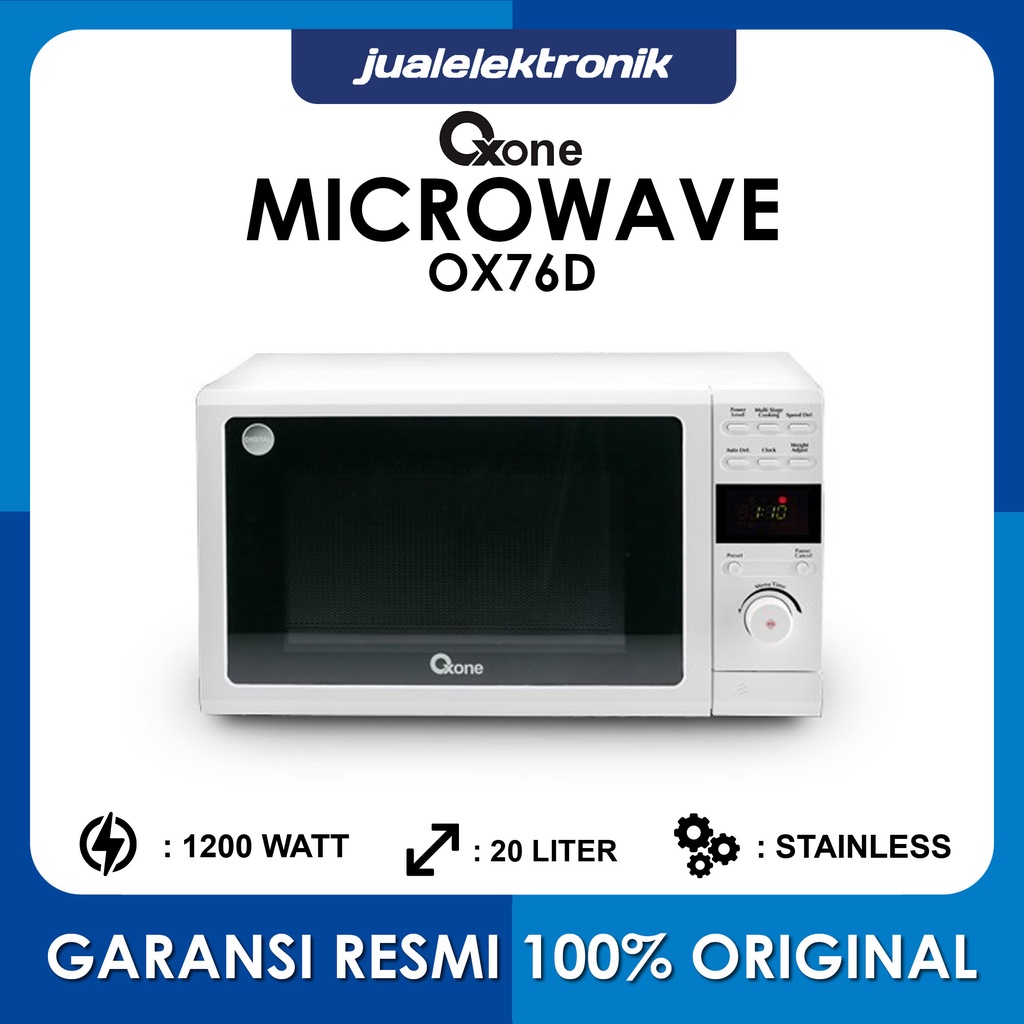 Jual Oxone Digital Microwave 20 Liter 1200 Watt – OX76D | Shopee Indonesia