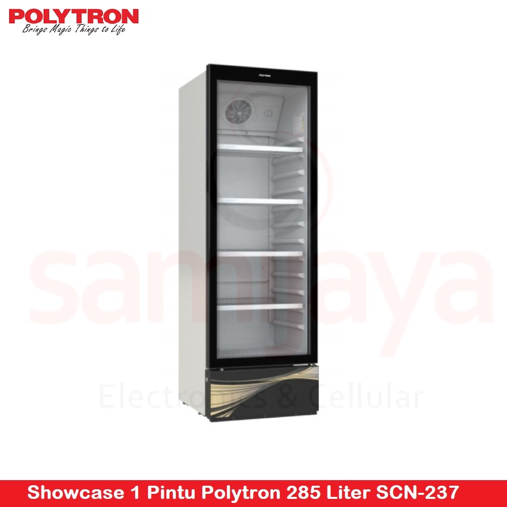 Jual SHOWCASE POLYTRON SCN-237 SCN 237 FAST COOLING 280 LITER | Shopee ...