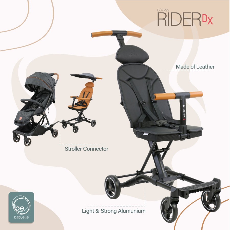 Jual BabyElle Rider DX 1799 Stroller Anak Portable Traveling | Shopee ...