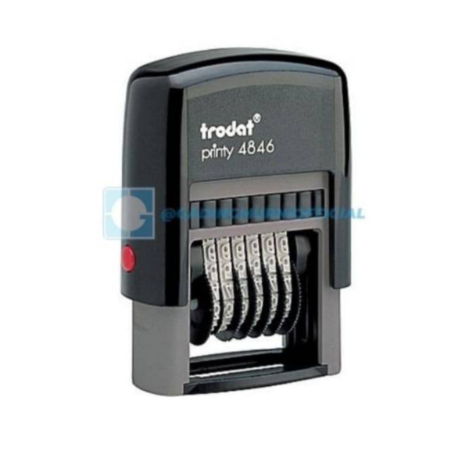 Jual Trodat Stempel Numbering Stempel Angka 6 Digit 4MM Type 4846 ...