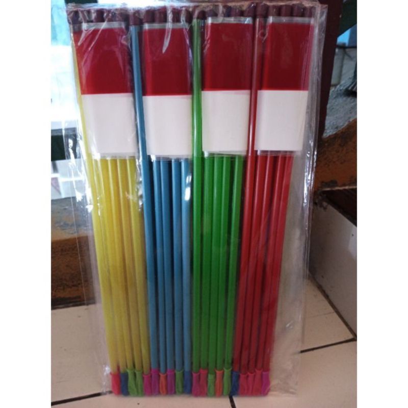 Jual Stik Bendera/Bendera merah putih gagang stik ( 1pak/20pcs ...