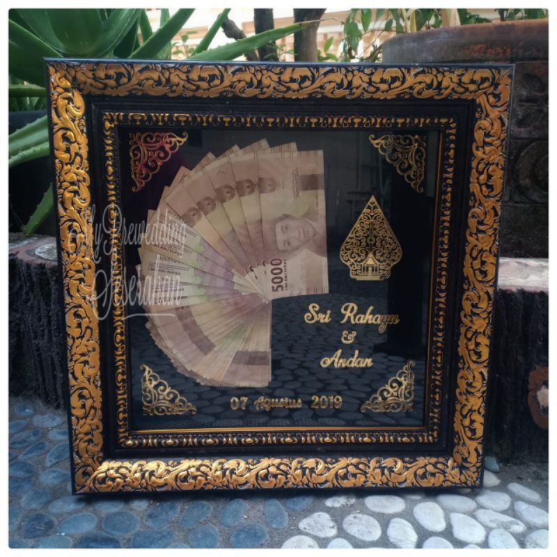 Jual Mahar gunungan wayang black gold/mahar murah/mahar nikah | Shopee ...