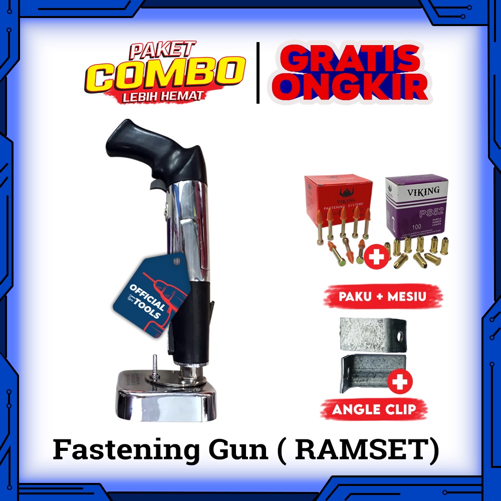 Jual Ramset Gun ZG66 Mesin Paku Tembak Beton Fastening Gun | Shopee ...