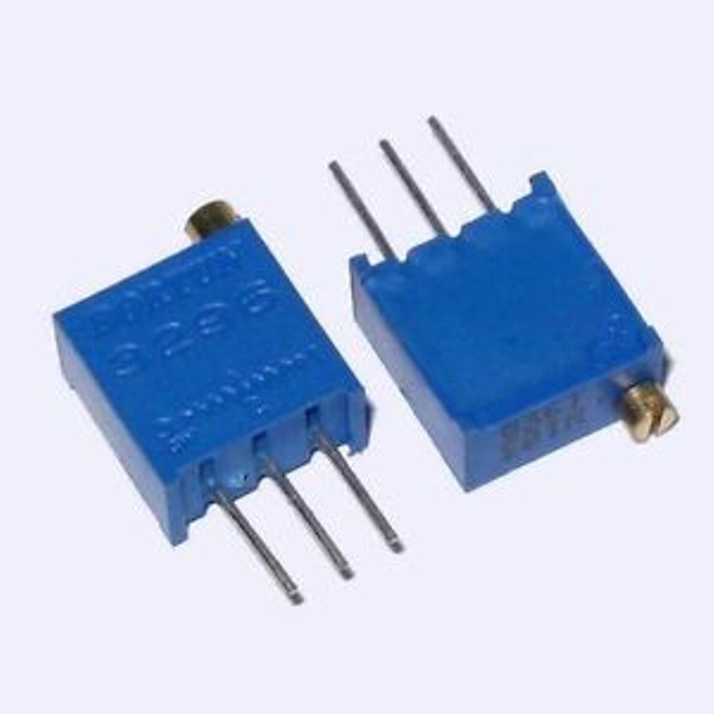 Jual Jual VR Variable Resistor Trimpot Potensiometer biru ukuran 50K ...