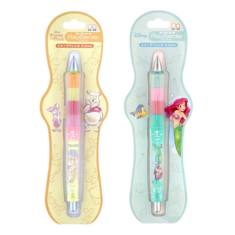 Jual Pilot Dr. Grip Play Border Disney Winnie the Pooh Little Mermaid ...