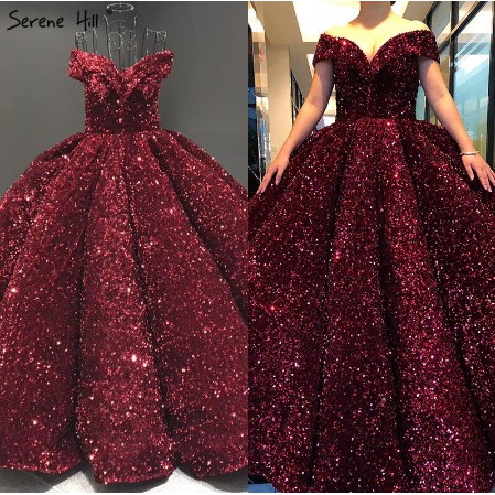 Jual Gaun Wedding Pengantin Mewah Bling Bling Berpayet/ sabrina/ lengan ...