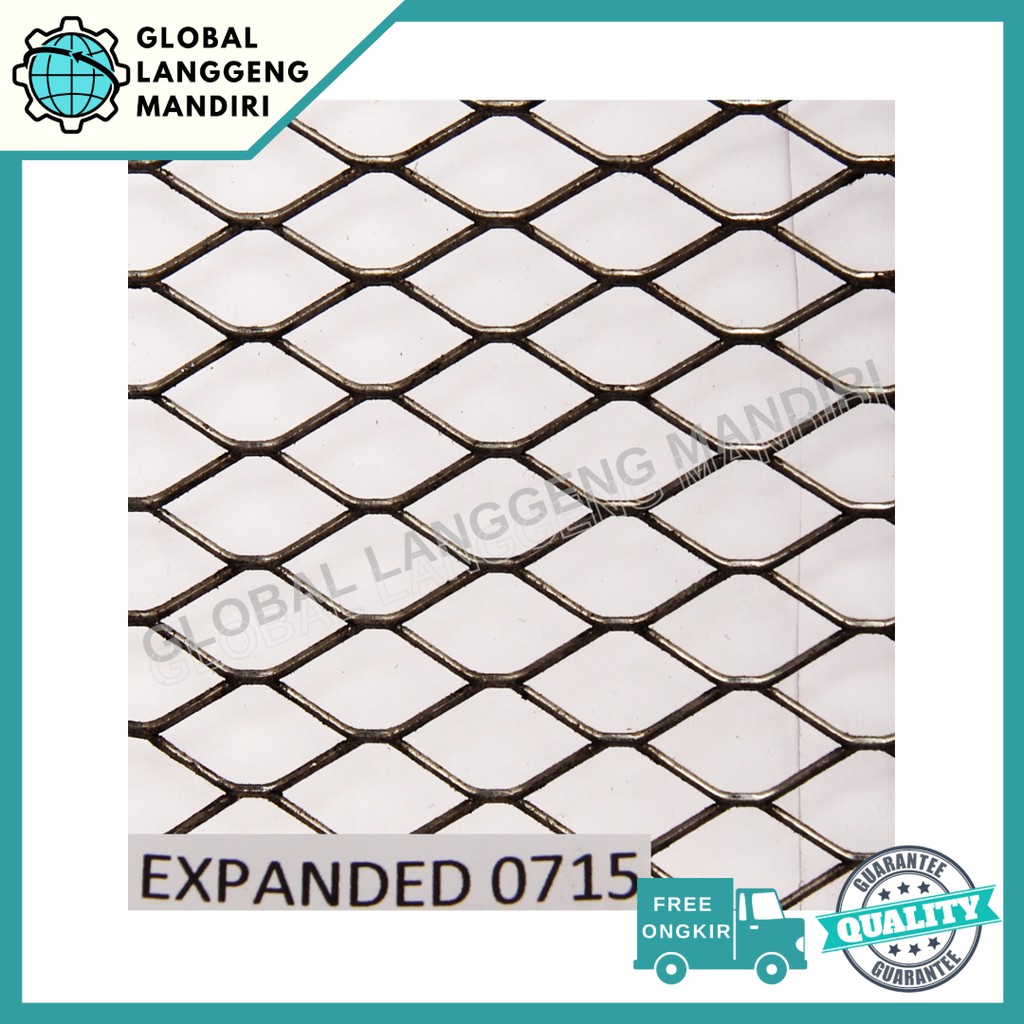 Jual EXPANDED METAL BERBAGAI MACAM UKURAN / EXPANDA BESI 1.2MX2.4METER ...