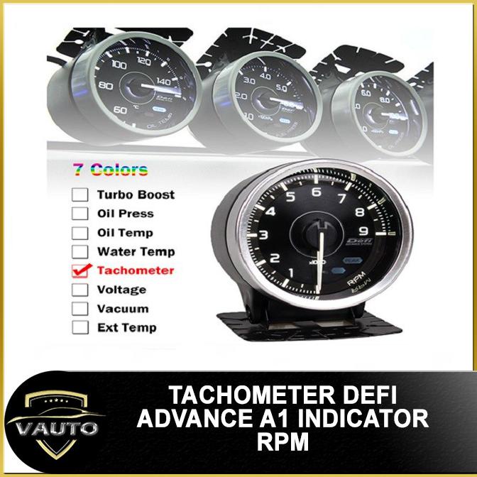 Jual Indicator Defi Advance A1 RPM Indikator Tachometer vaut05 Segera ...