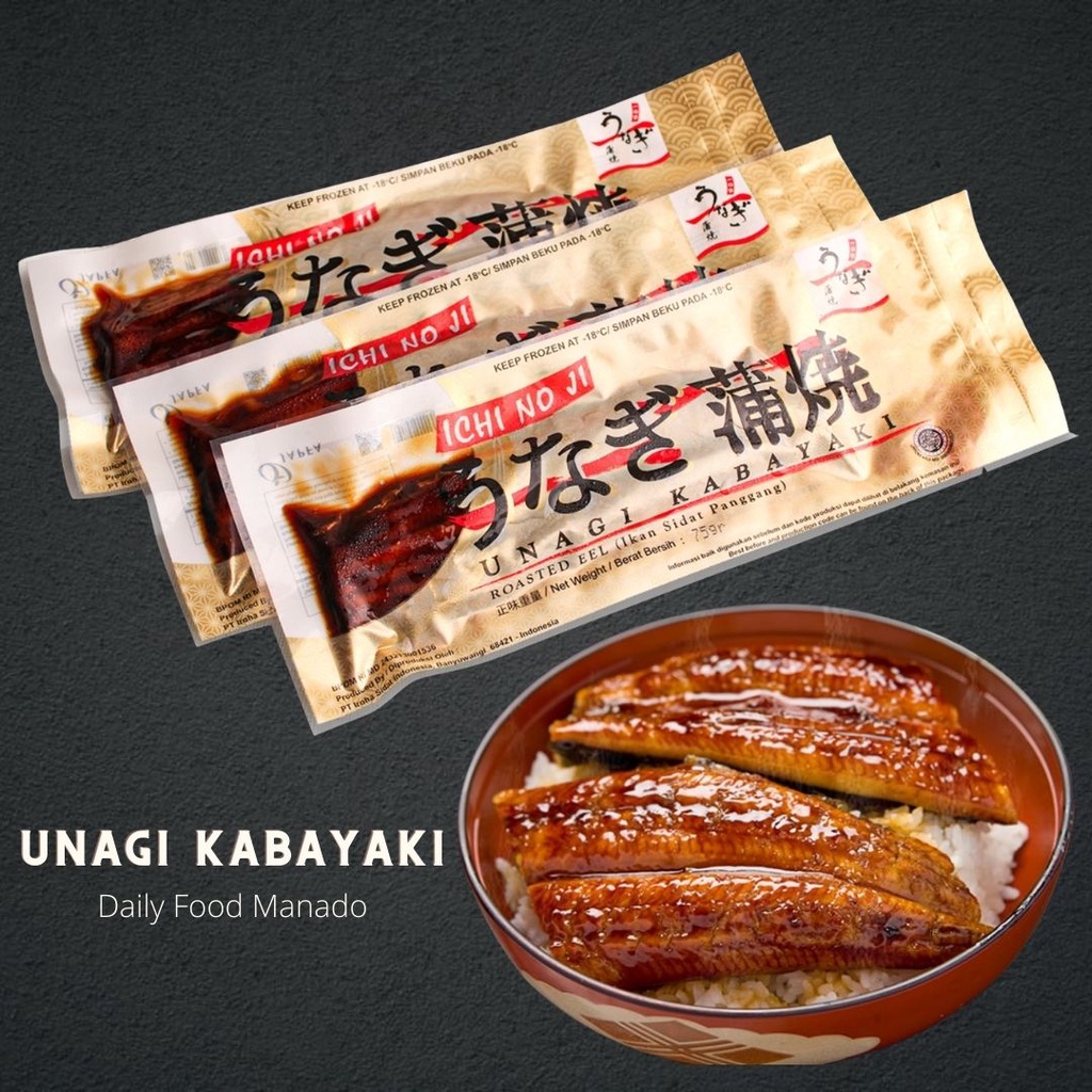 Jual Unagi Kabayaki Ichi No Ji - Daily Food Manado | Shopee Indonesia
