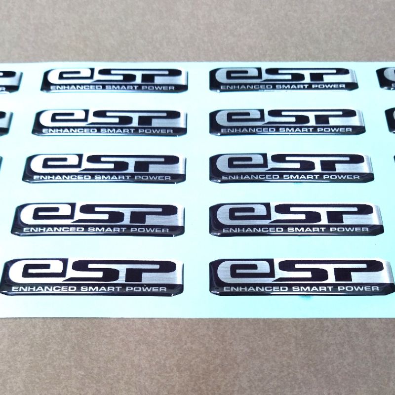 Jual LOGO EMBLEM STIKER ESP ORIGINAL HONDA BEAT VARIO SCOOPY GENIO PCX ...