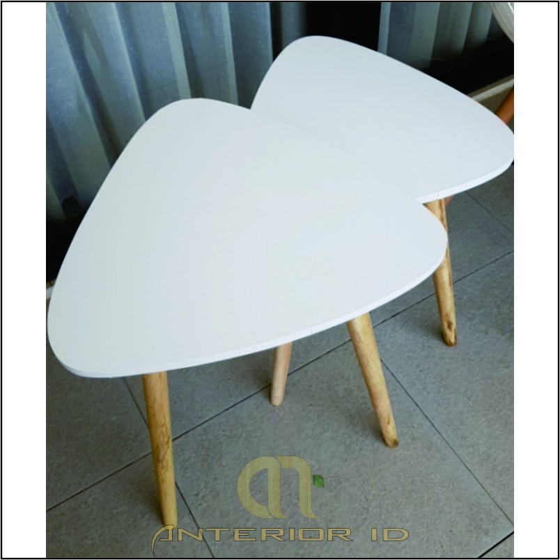 Jual Meja Minimalis Model Segitiga Coffe Table Meja Tamu Murah | Shopee ...