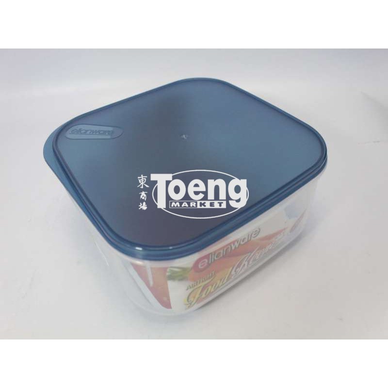 Jual AIRTIGHT SQUARE FOOD KEEPER 3800ml E-1644 ELW / KOTAK MAKAN ...