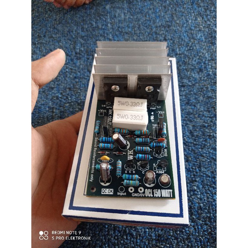 Jual driver power 150 Watt mono + transistor final | Shopee Indonesia