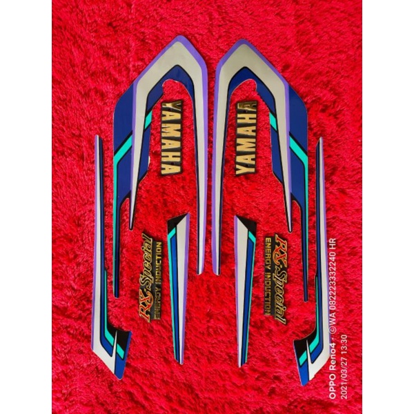 Jual lis stiker striping RX spesial rxs 1994 biru seperti di gambar ...