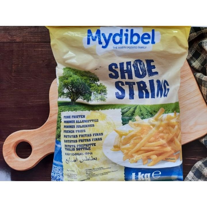 Jual Kentang Mydibel atau Kentang Goreng Frozen Premium Shoestring 1Kg ...