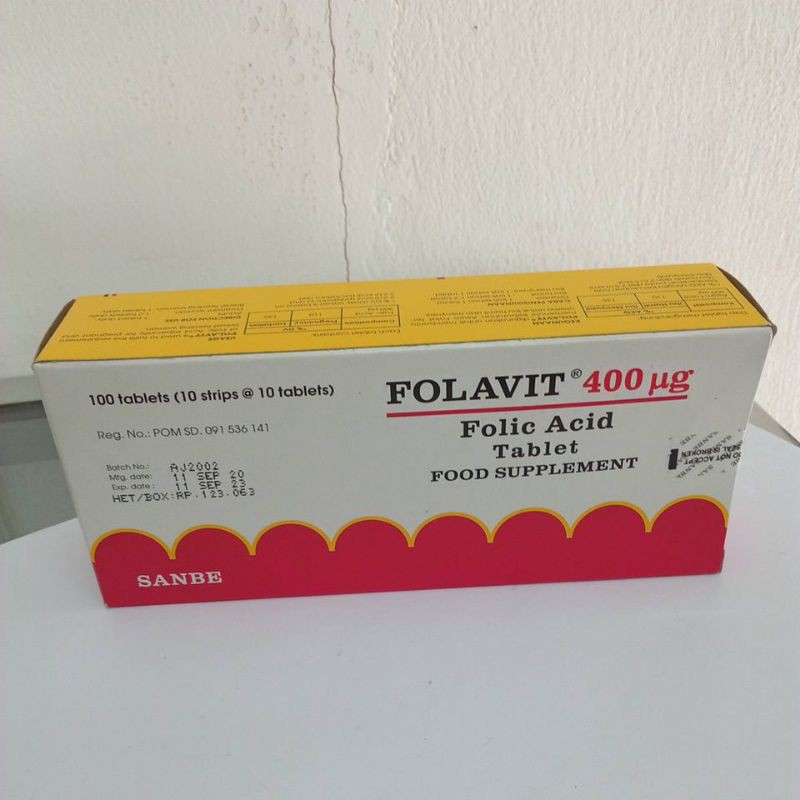 Jual FOLAVIT 400MG ISI 10 TABLET | Shopee Indonesia