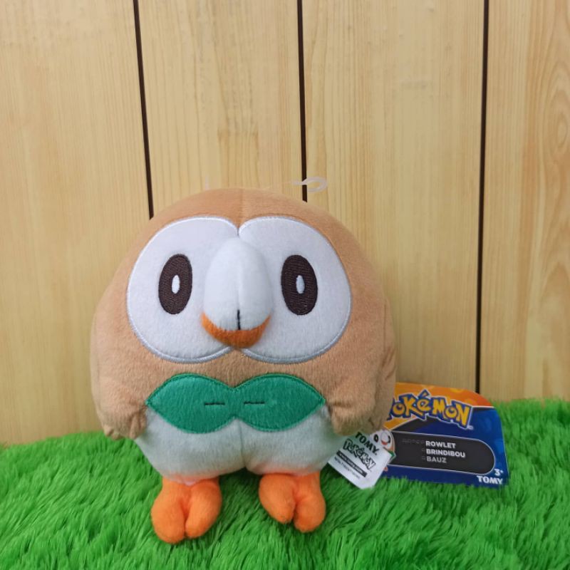 Jual boneka pokemon rowlet original pokemon takara Tomy ORI alola | Shopee Indonesia